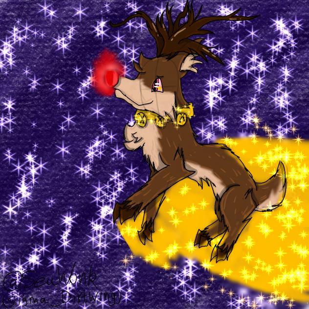 Rudolph the Red-Nosed Reindeer - ibisPaint