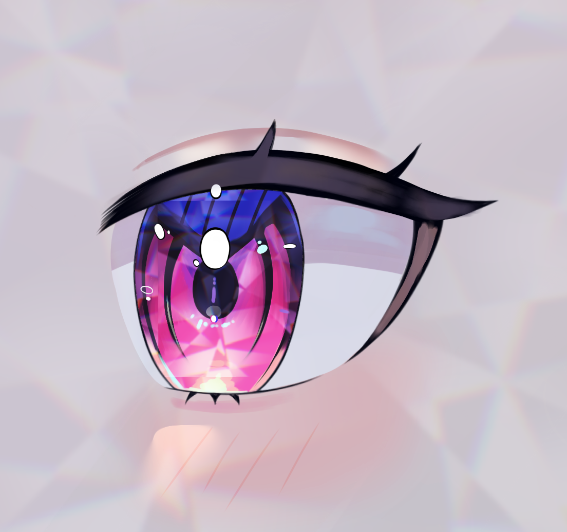 ピンクの目 - ibisPaint