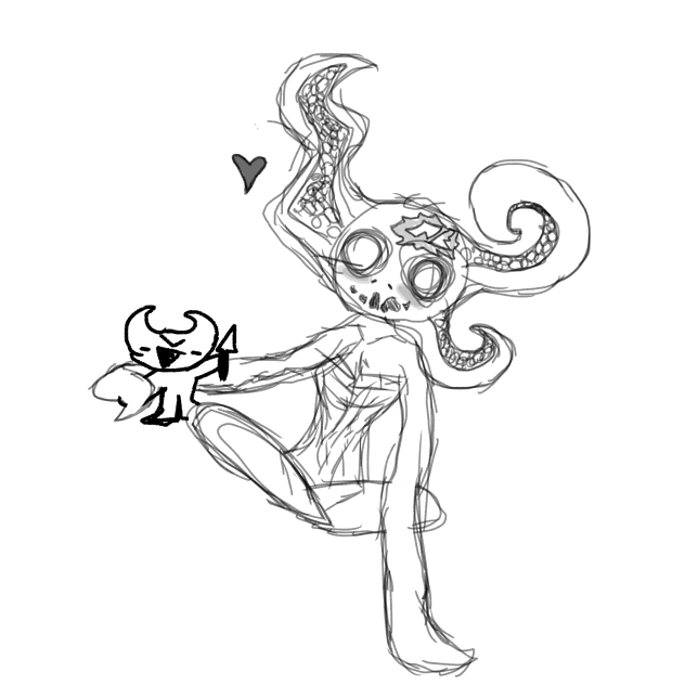 gentle giant x short gremlin - ibisPaint