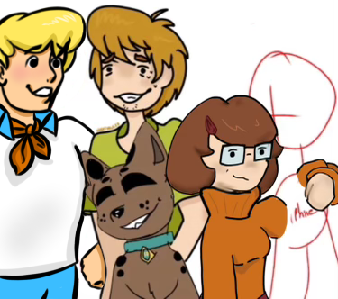 Scooby doo collab with @Nighthowler - ibisPaint