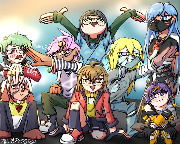 Group Pose - ibisPaint