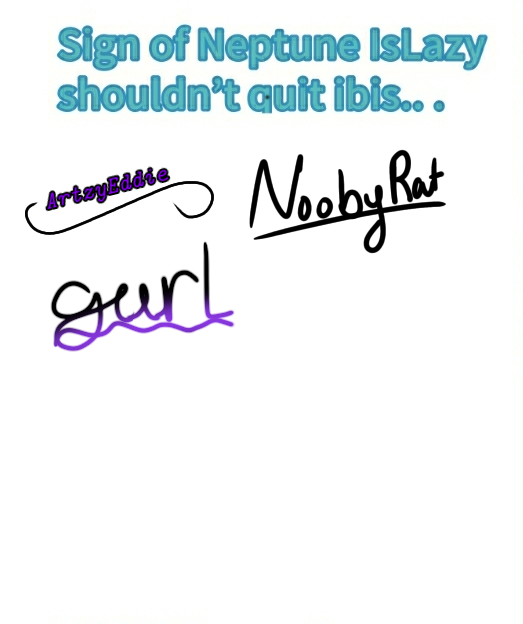 sign pls - ibisPaint