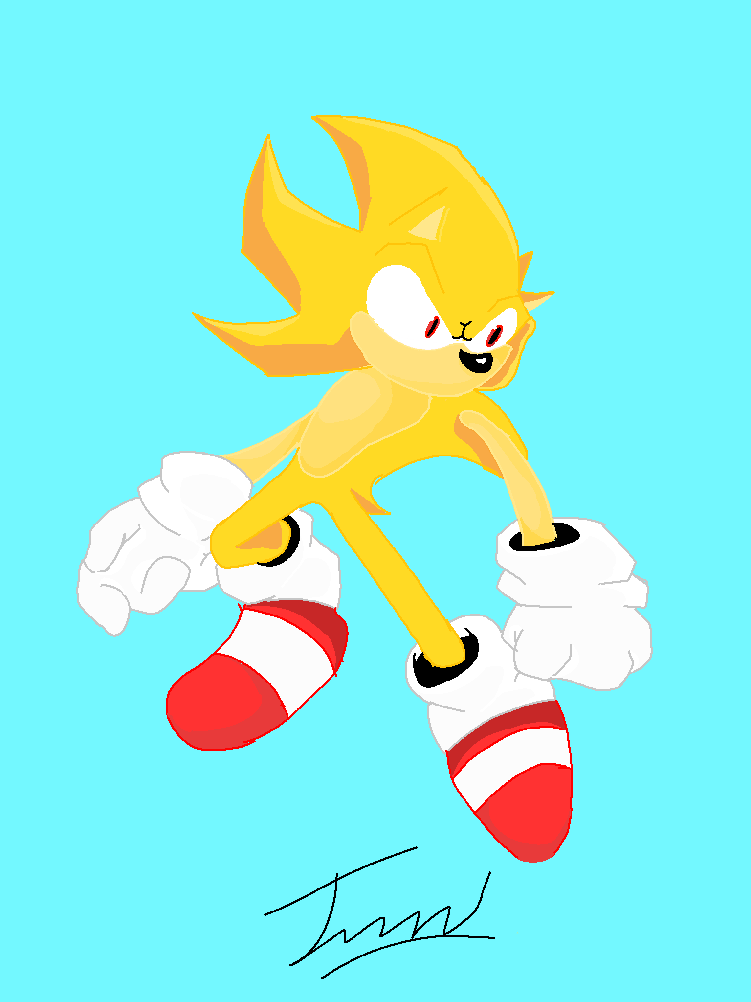 super sonic - ibisPaint