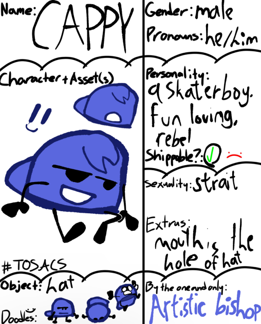 Character sheet of trees object show - ibisPaint