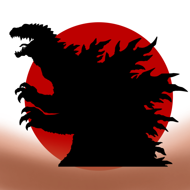Godzilla Logo fan art - ibisPaint