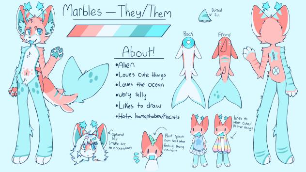 new marbles ref!! 🦈 - ibisPaint