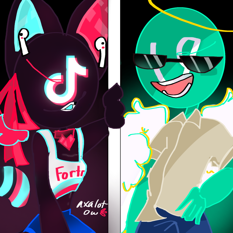 Tiktok & Vine - Apphumans - ibisPaint