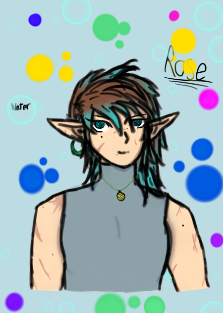 Rose my OC - ibisPaint