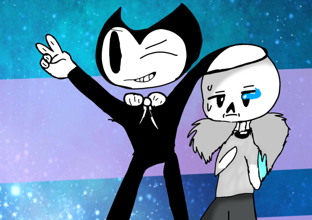 Bendy And Sans - ibisPaint