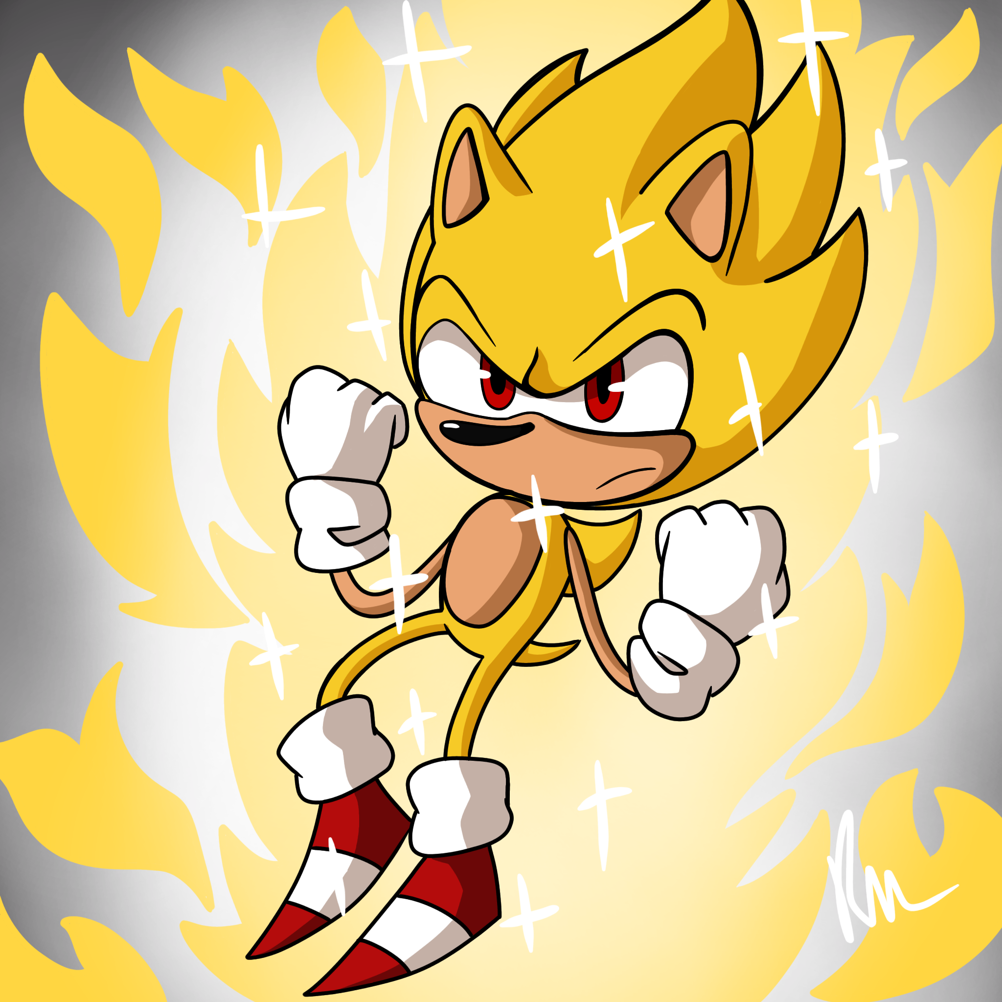 Super Sonic - ibisPaint