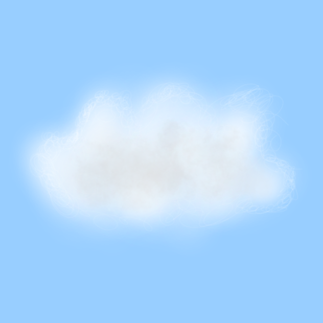 A Simple Cloud 🧸 - ibisPaint