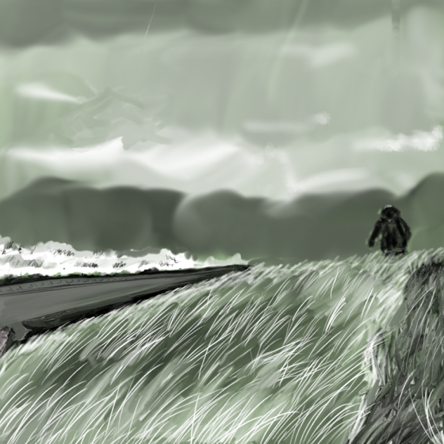 Stormy Walk - ibisPaint