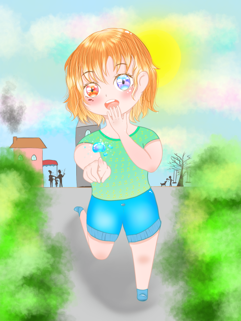 happy child - ibisPaint