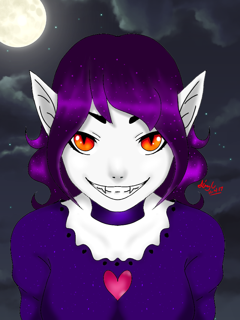 Vampire Smile - ibisPaint