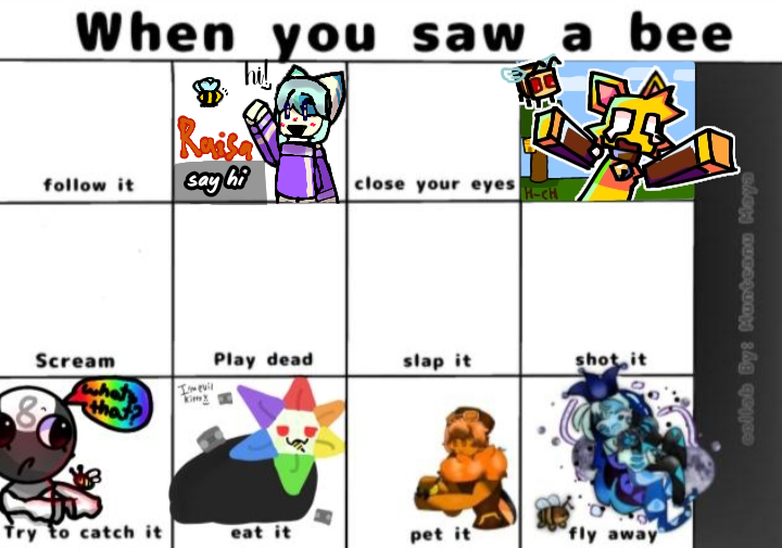 bee collab - ibisPaint