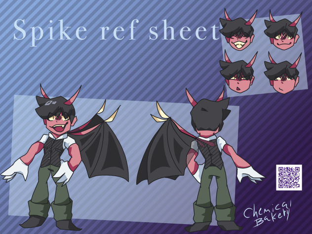 Spike Ref Sheet - ibisPaint