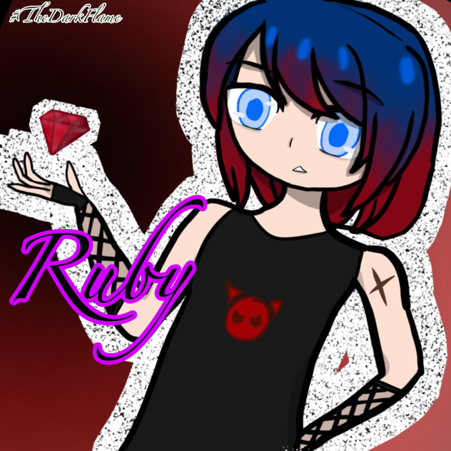 #TheDarkFlame -Ruby - ibisPaint