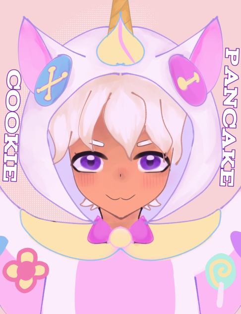 Pancake cookie - ibisPaint