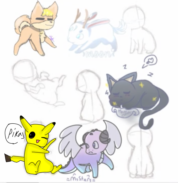 Animal collab - ibisPaint