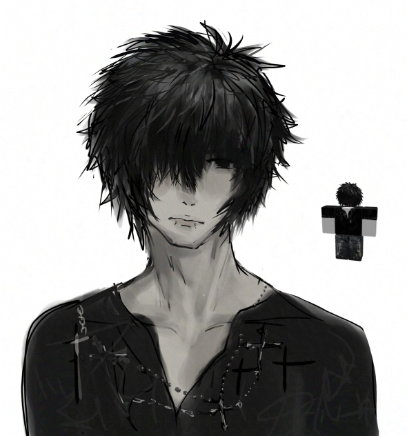 roblox emo -_- - ibisPaint