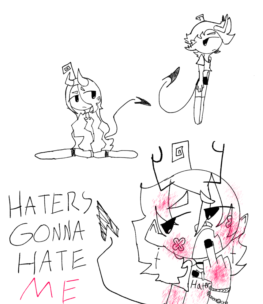 HATERS GONNA HATE ME👺 - ibisPaint
