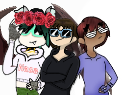 Squad collab🖤 😎 - ibisPaint