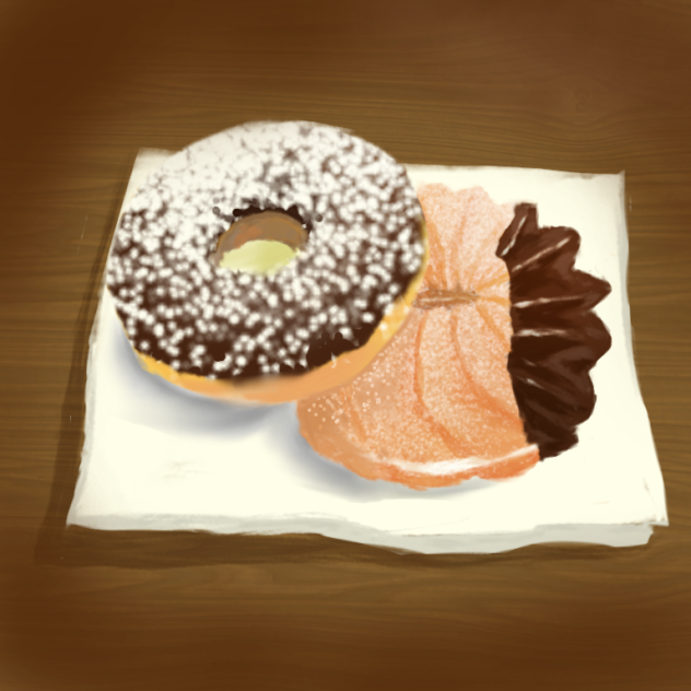 ring doughnuts - ibisPaint