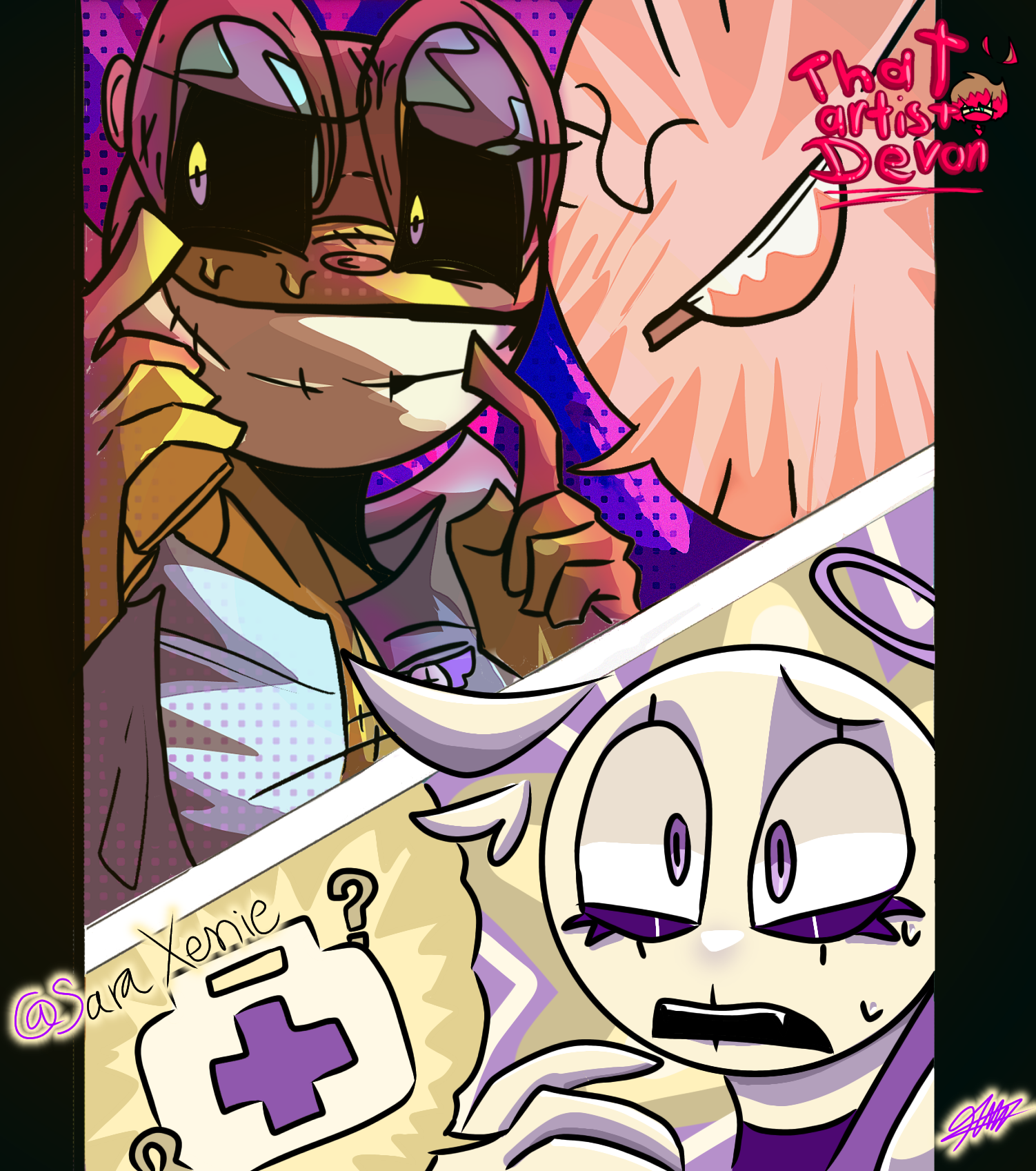 Collab with That artist Devon - ibisPaint