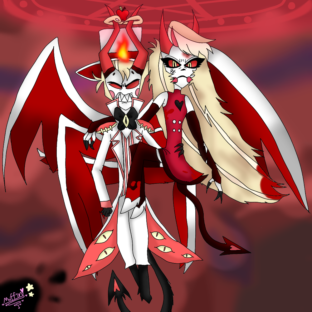 Charlie and Lucifer!!! - ibisPaint