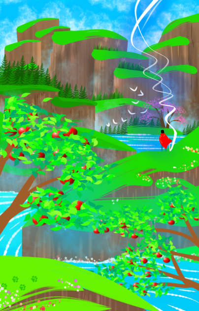 Diamond river - ibisPaint