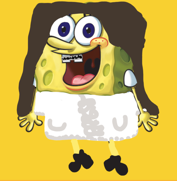 Girl spongebob squarepants - ibisPaint