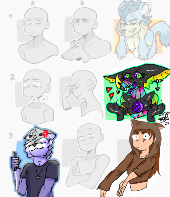 Funny meme collab! - ibisPaint