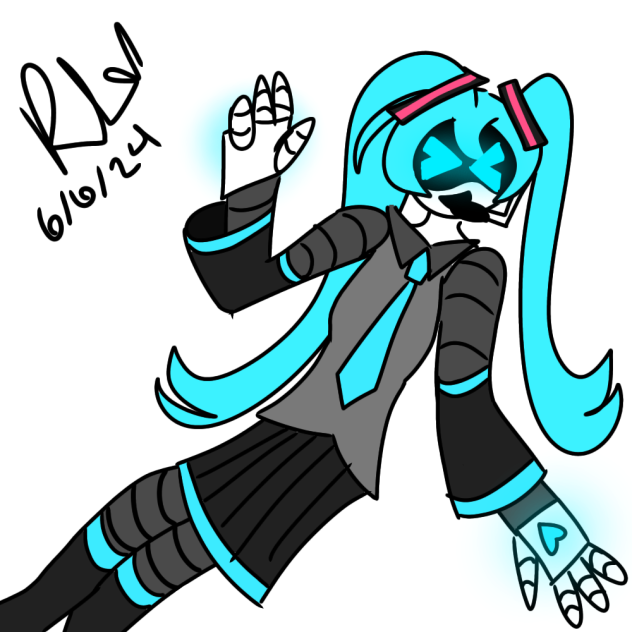miku drone - ibisPaint