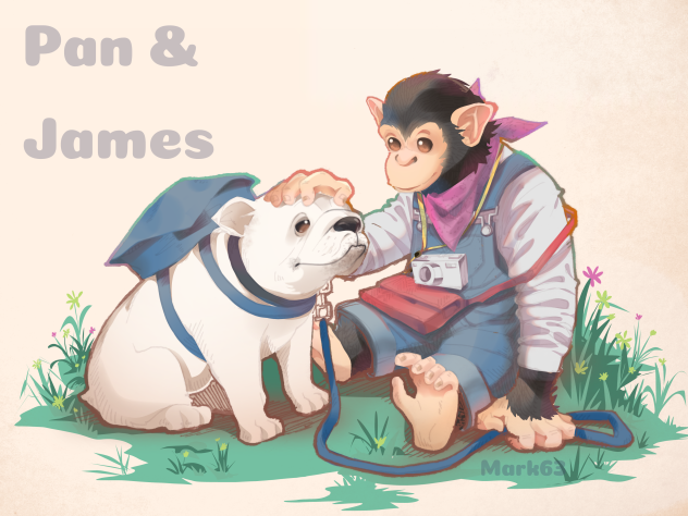 Pan and James - ibisPaint