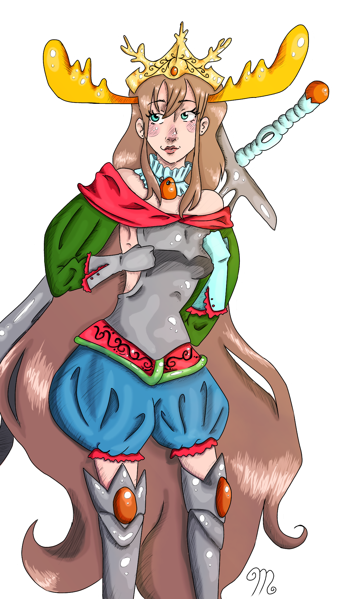 Moose warior princess - ibisPaint