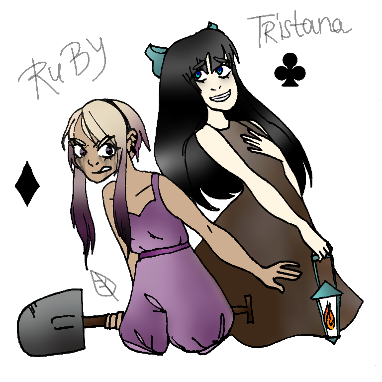 Ruby and Tristana OC Speedpaint - ibisPaint