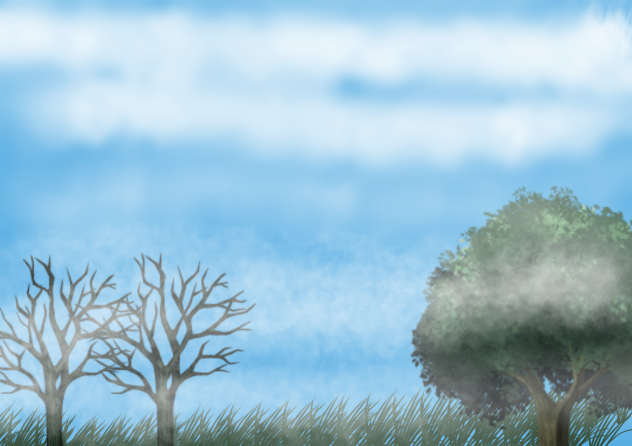 Windy day - ibisPaint