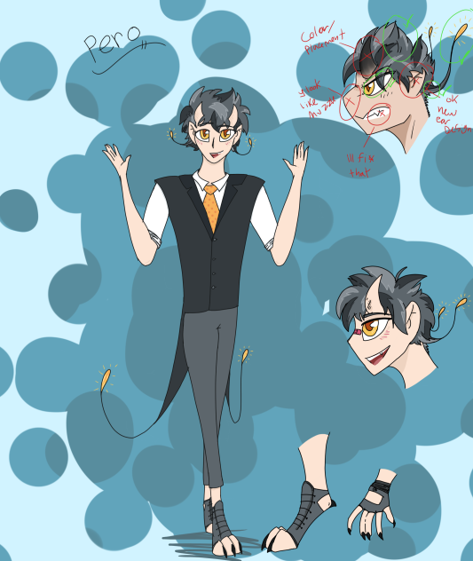 Pero Character design - ibisPaint