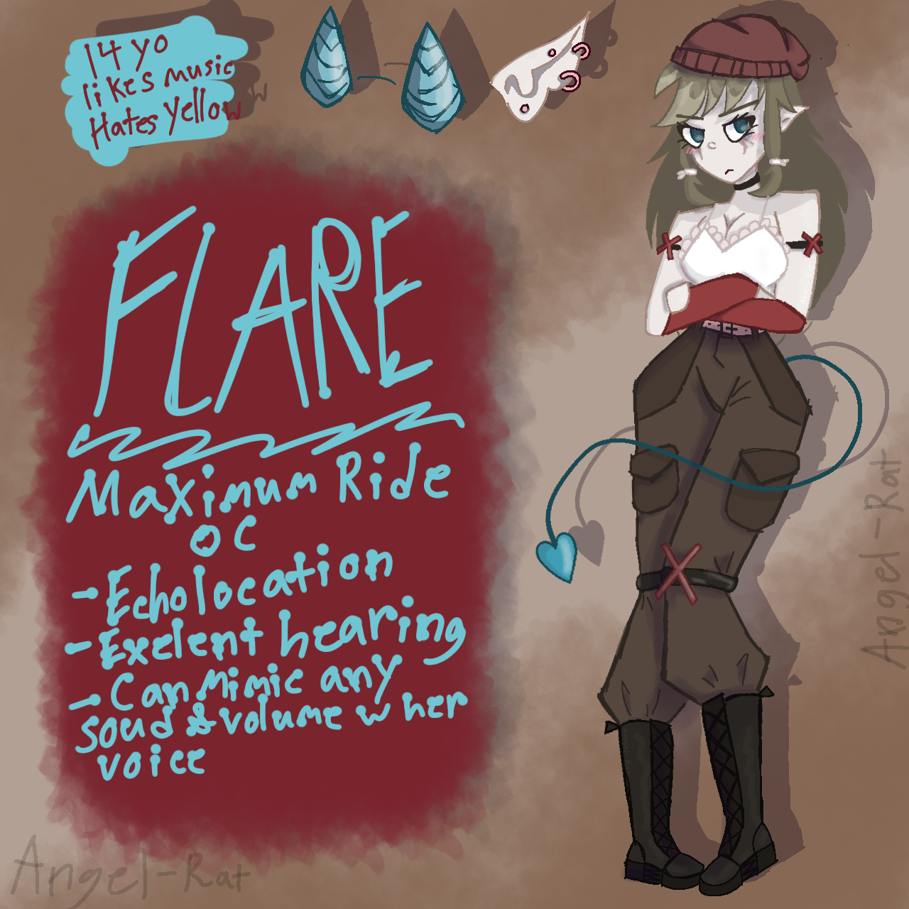 Maximum Ride oc - Flare - ibisPaint