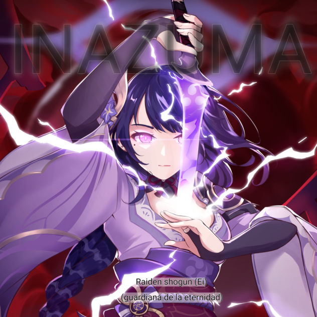 la Raiden shogun (Raiden Ei) - ibisPaint