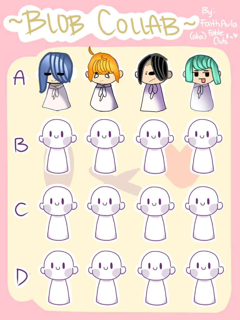 Blob Collab- - ibisPaint