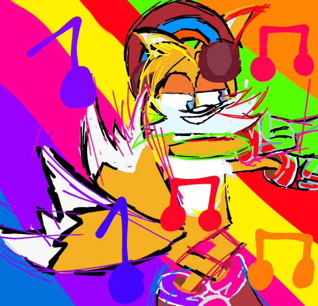 Dancer tails - ibisPaint