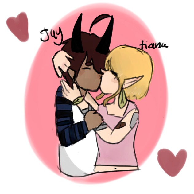 Jay X tiana. - ibisPaint