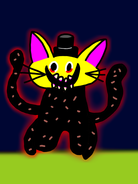 Cat Demon. FNF. - ibisPaint