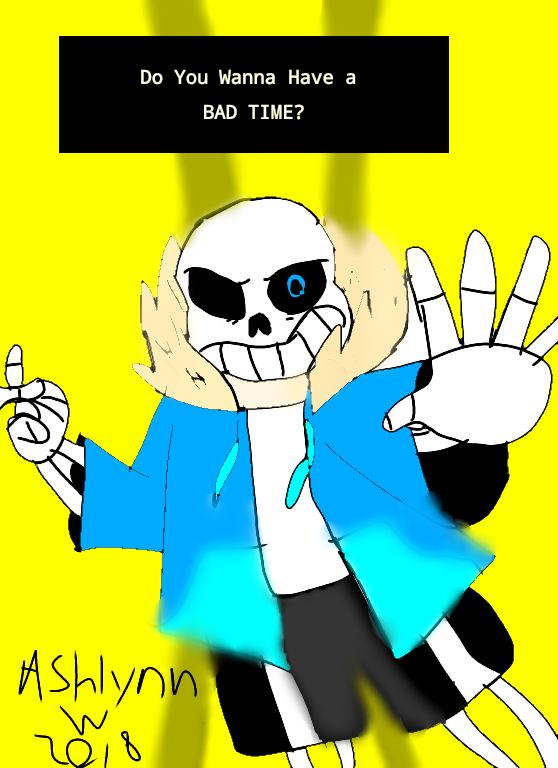 Do You Wanna Have A Bad Time - Undertale - ibisPaint