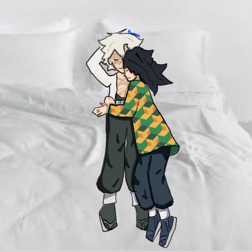 Sanegiyu cuddle!! - ibisPaint