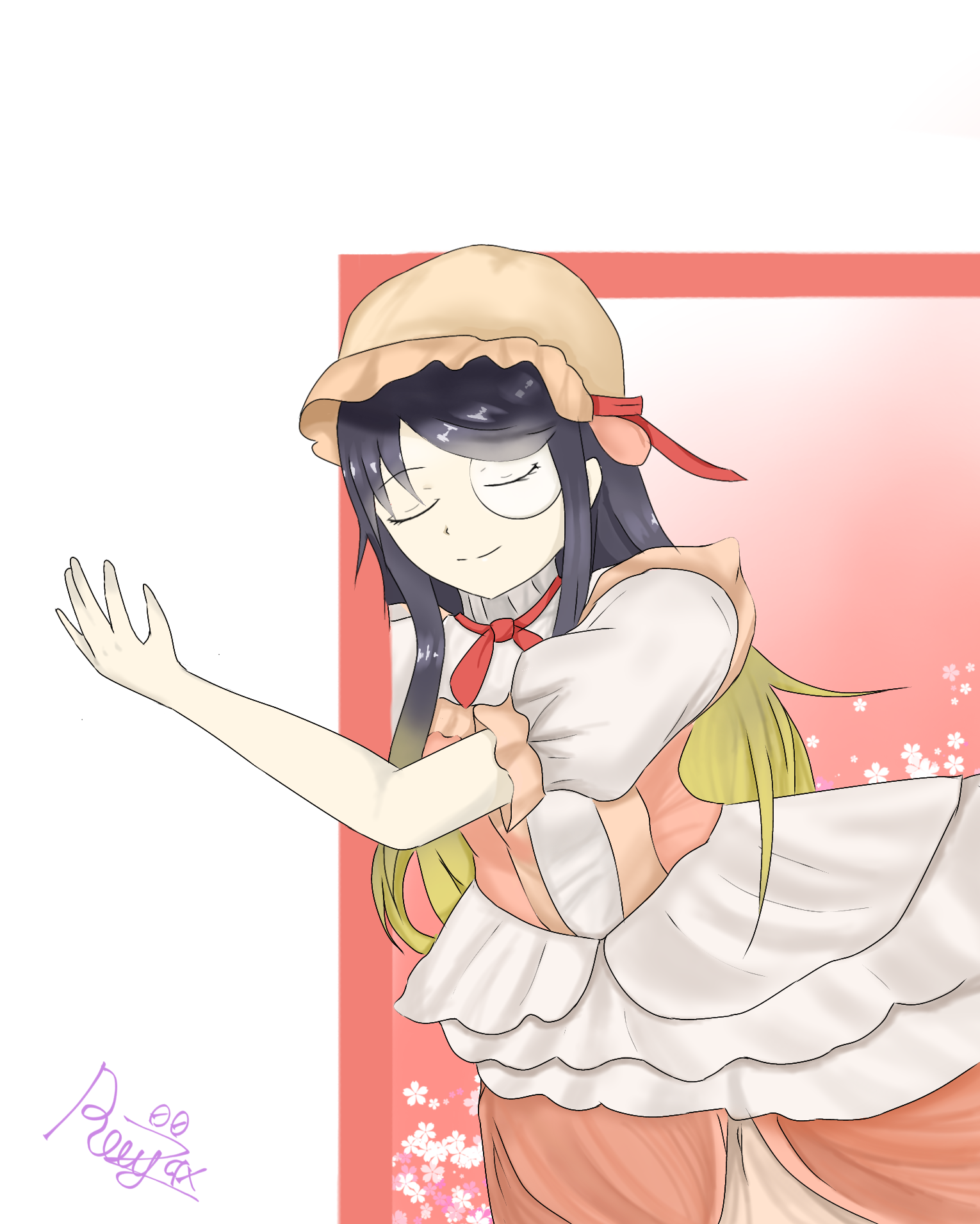 Hitomi wear outfit kawaii ^^ - ibisPaint