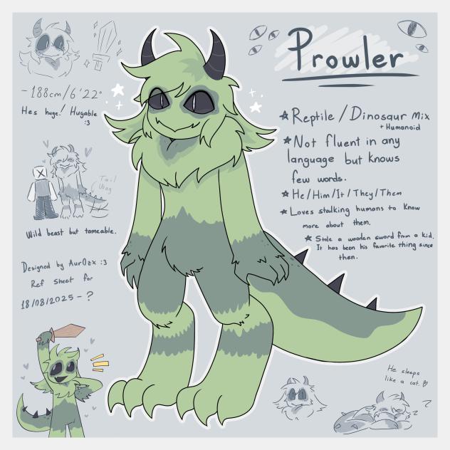 Prowler Reference Sheet - ibisPaint