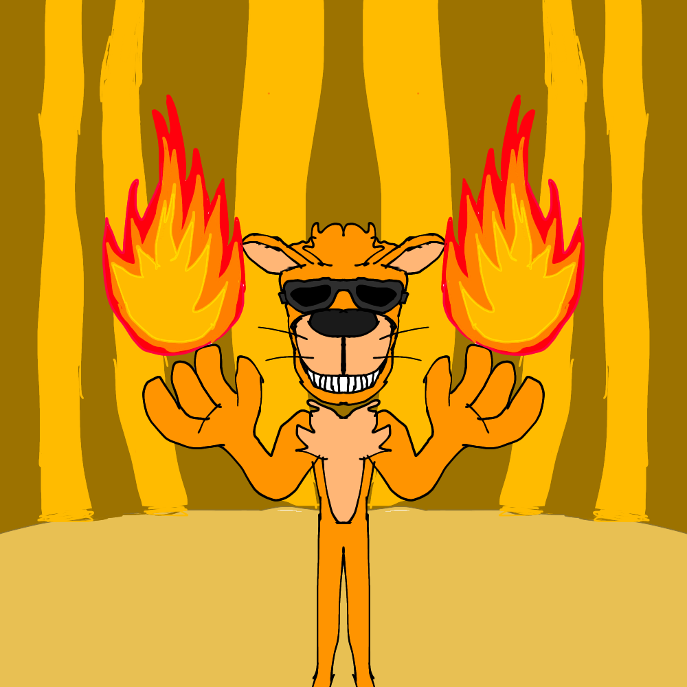 🔥 𝐅𝐋𝐀𝐌𝐈𝐍𝐆 𝐂𝐇𝐄𝐄𝐓𝐎𝐒 🔥 - ibisPaint