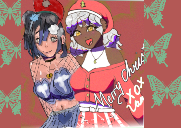 Christmas collab with matthew (Pearl) - ibisPaint